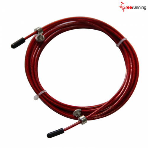 PVC Coated Cable Wire Jump Rope Replacement Jump Rope Workout Without Rope