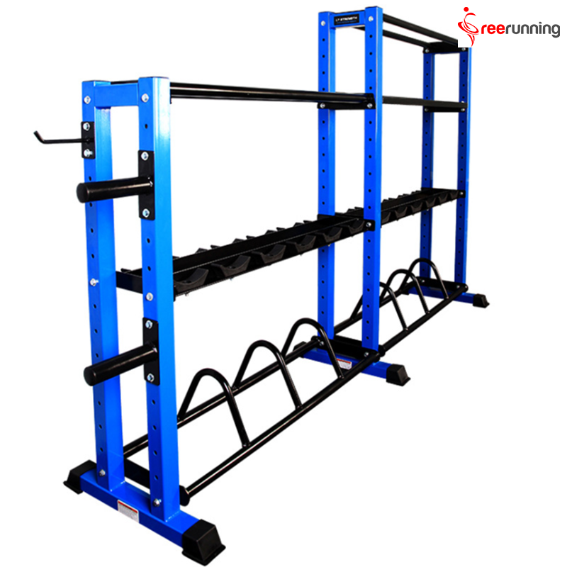 Crossfit Multifunctional Storage Rack Crossfit Power Rack For Wall Ball ...